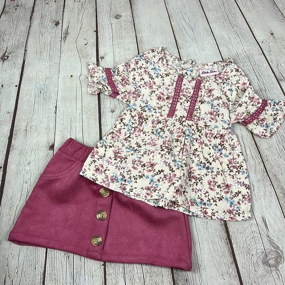 Little Lass | Matching Sets | Littlelass 2piece Outfit2 Months Baby ...